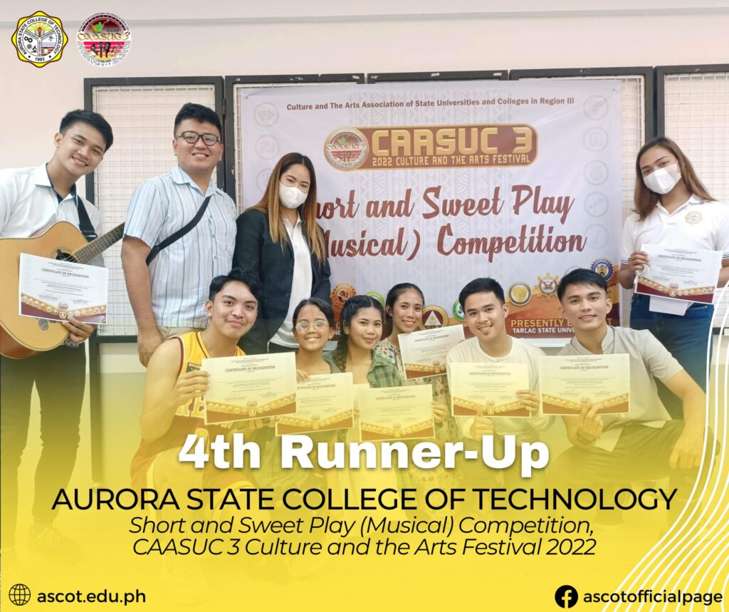 ASCOT student-artists earn top spots as CAASUC III regional feast of ...