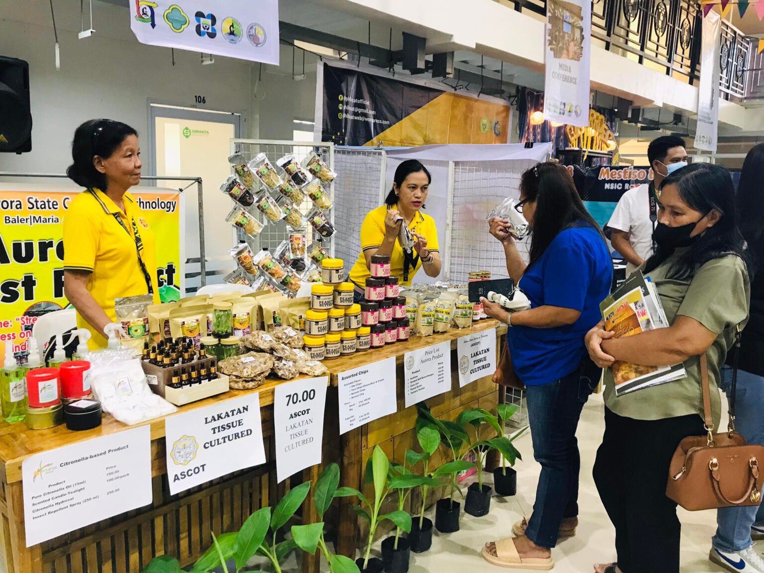 ASCOT | News Brief: ASCOT exhibits products in DOST-PCAARD's cluster ...