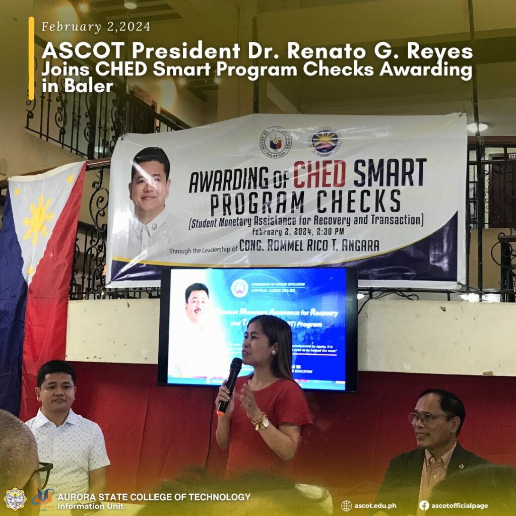 ASCOT President Dr. Renato G. Reyes Joins Congressman Angara in CHED ...