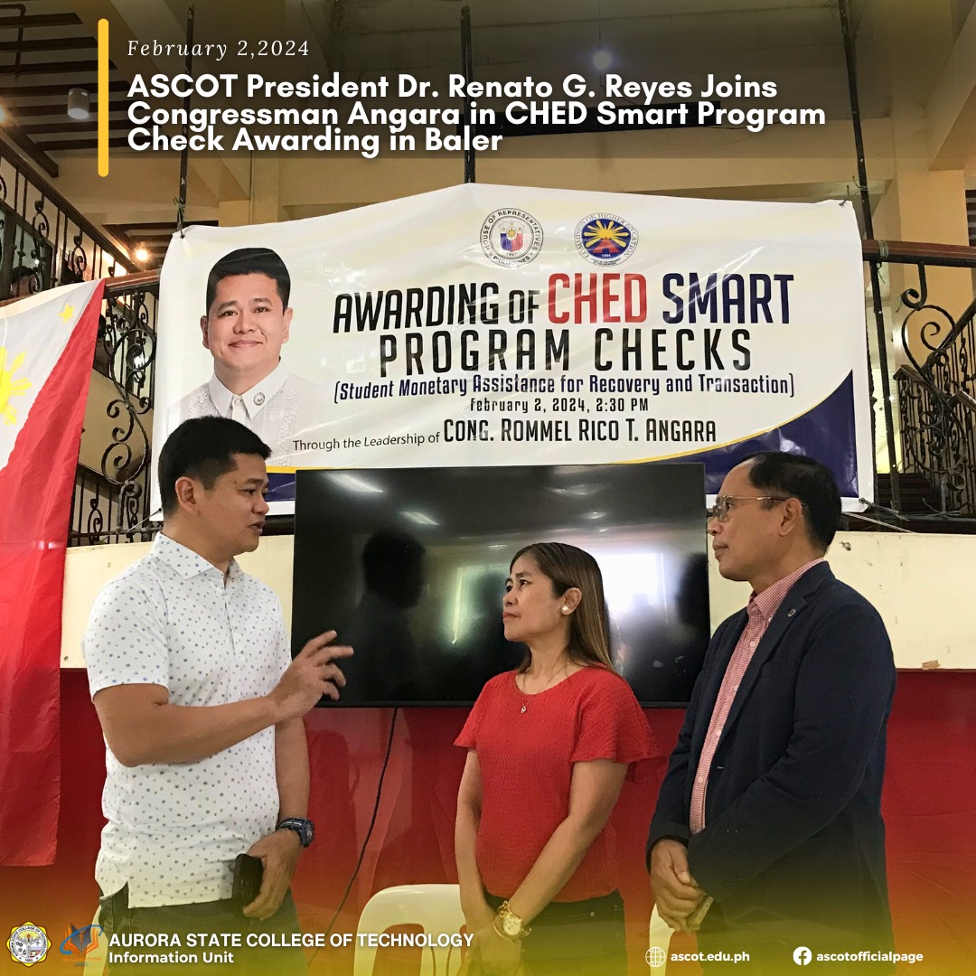 ASCOT President Dr. Renato G. Reyes Joins Congressman Angara in CHED ...