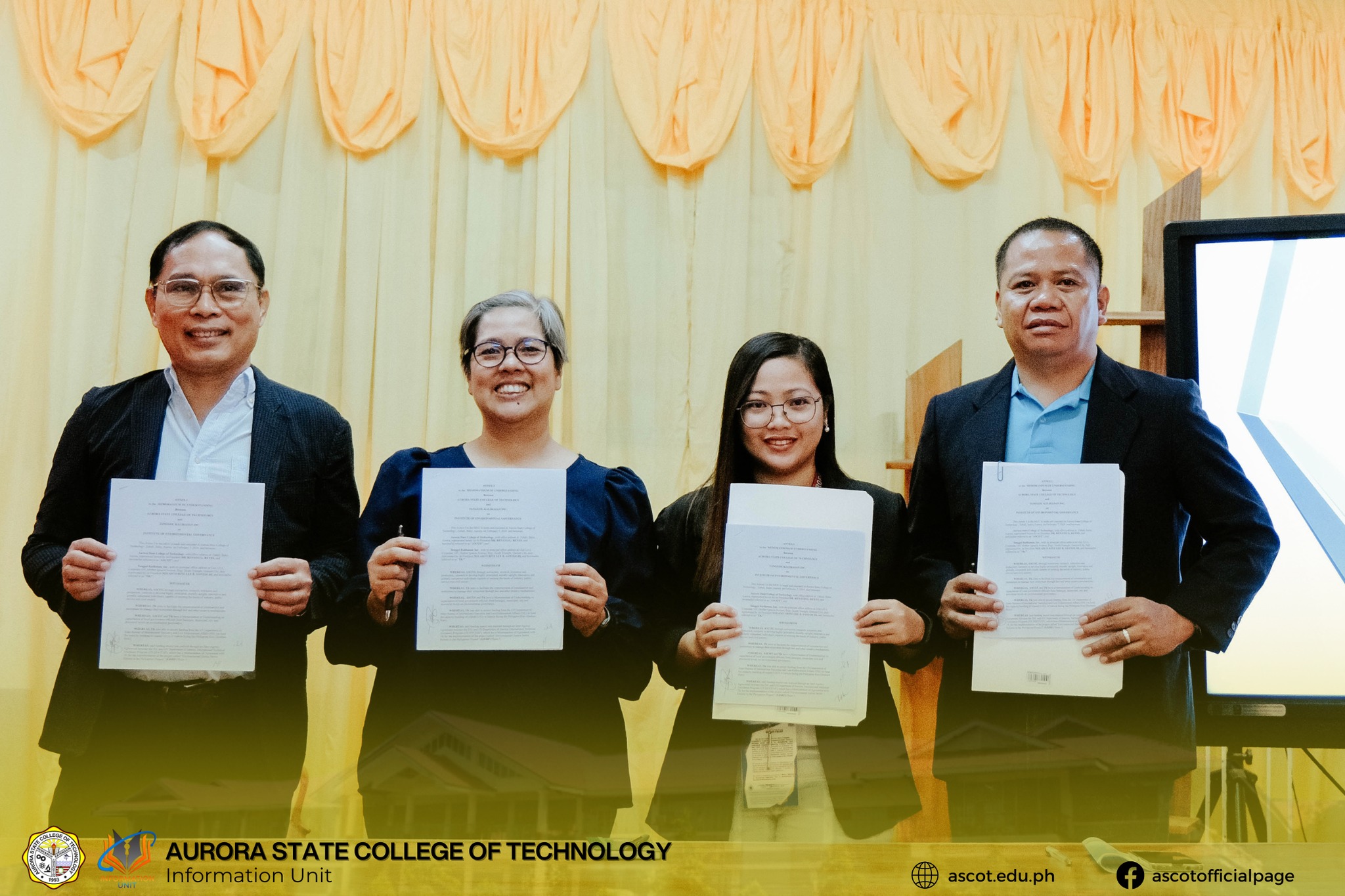 IN PHOTOS: ASCOT and Tanggol Kalikasan Sign MOU for Environmental ...