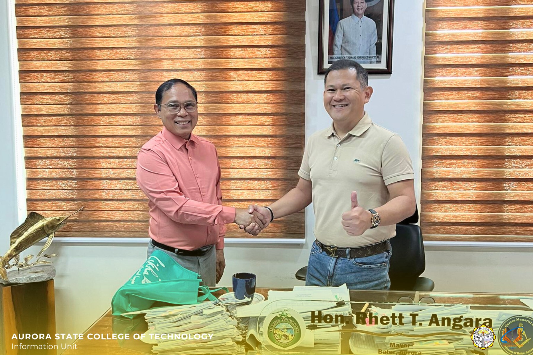 Bridging ASCOT and LGU Baler: ASCOT President Reyes' Collaborative ...