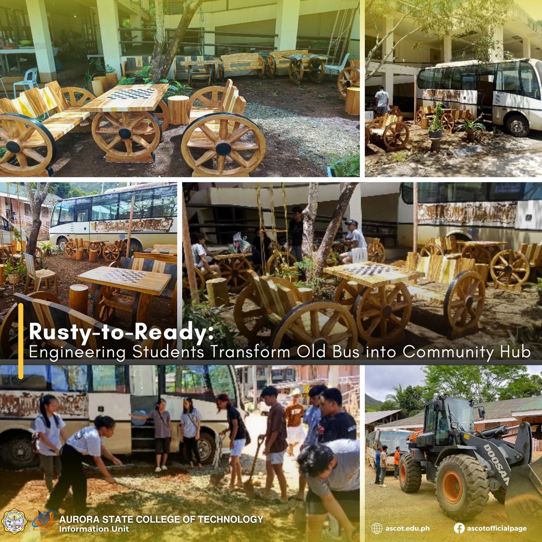 Rusty-to-Ready: Engineering Students Transform Old Bus into Community Hub - Aurora State College ...