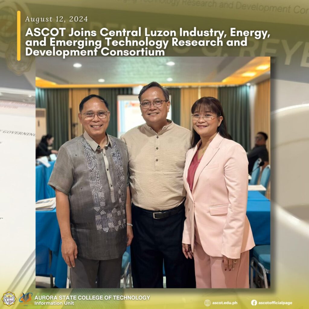 ASCOT Joins Central Luzon Industry, Energy, and Emerging Technology ...