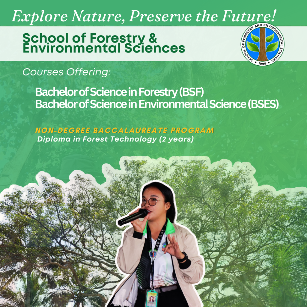 School of Forestry and Environmental Science - Aurora State College of ...